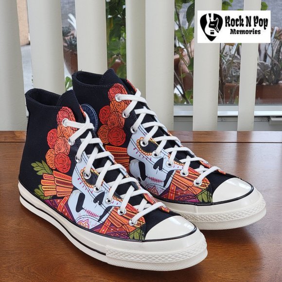 Converse | Shoes | Converse Mens Chuck 7 Hi Day Of The Dead 73112c ...